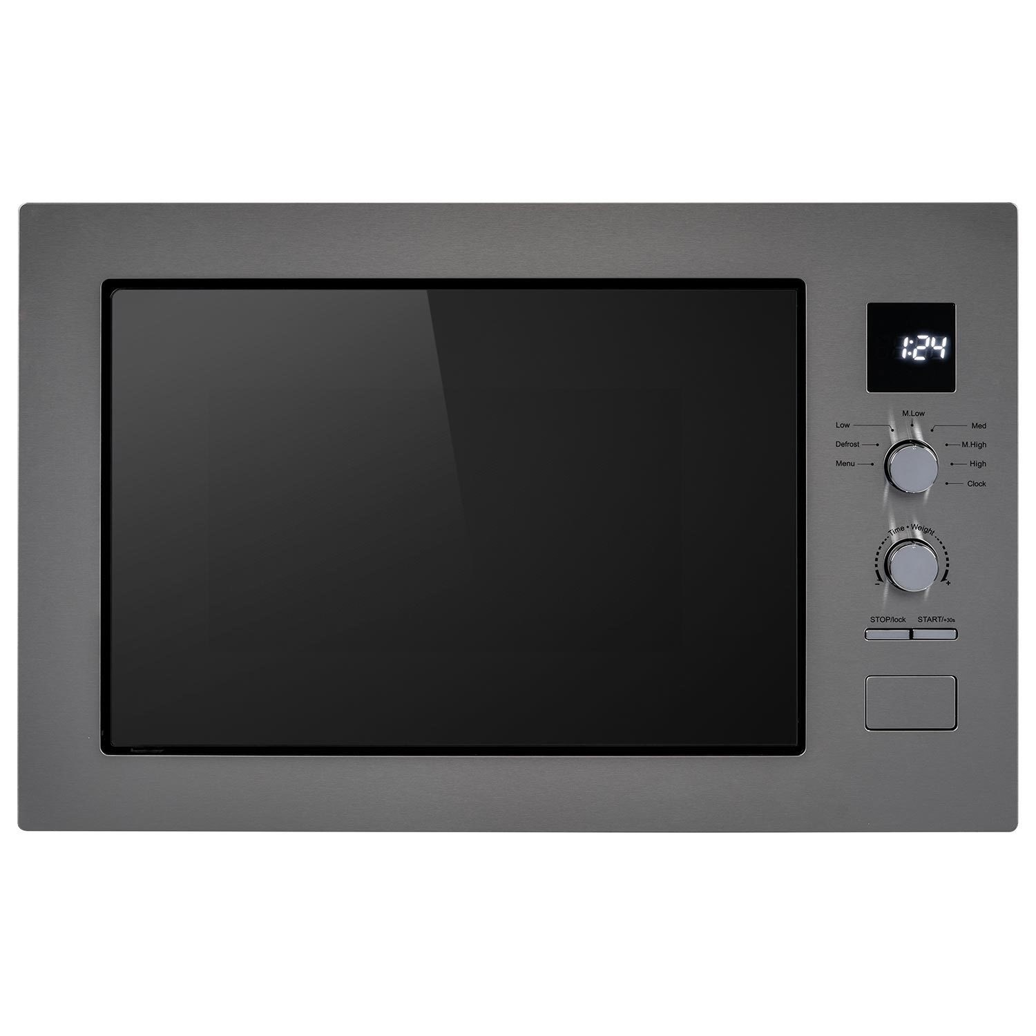 electriQ Built-In Microwave - Dark Inox eiQMOBISOLO25DI | Appliances Direct
