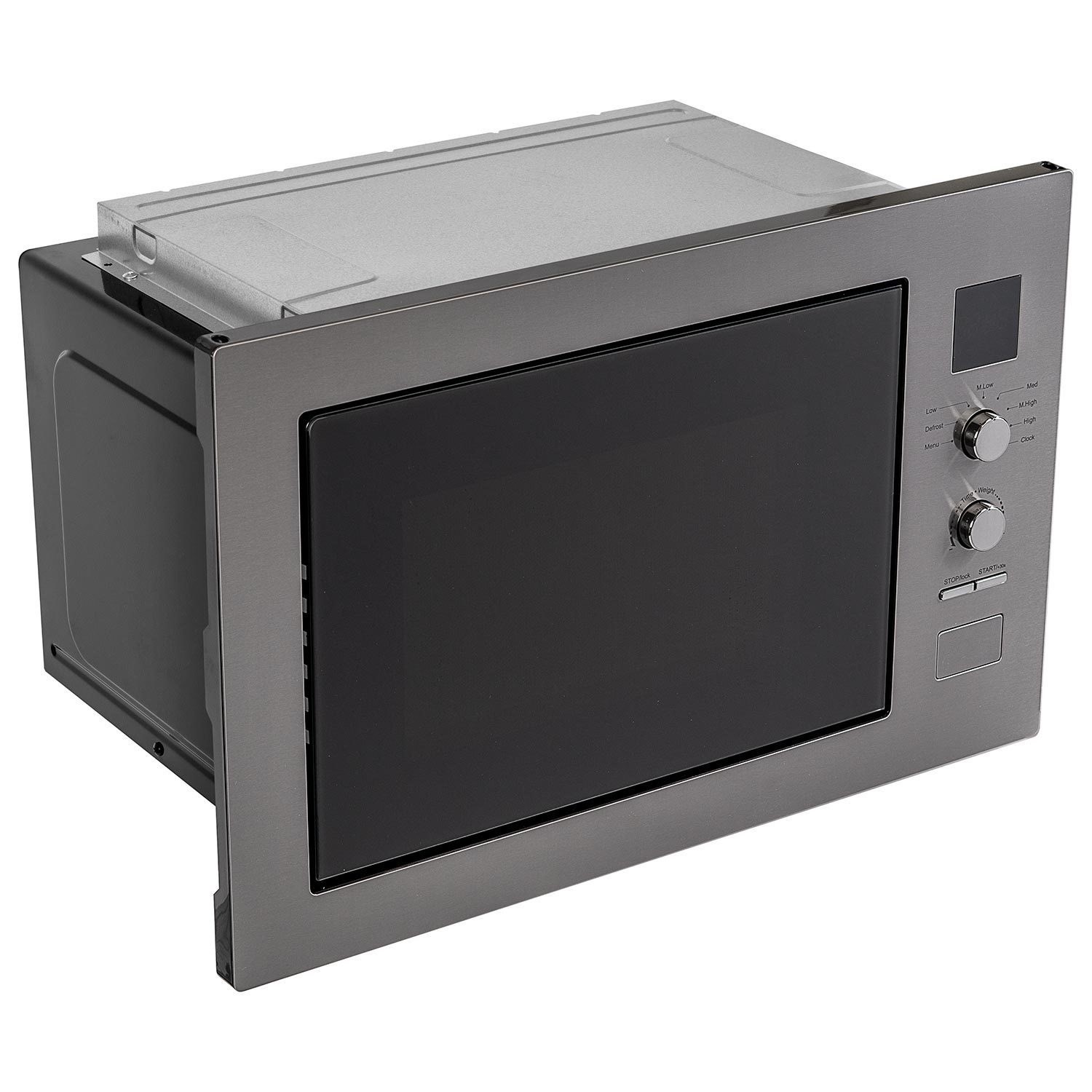 electriQ Built-In Microwave - Dark Inox eiQMOBISOLO25DI | Appliances Direct