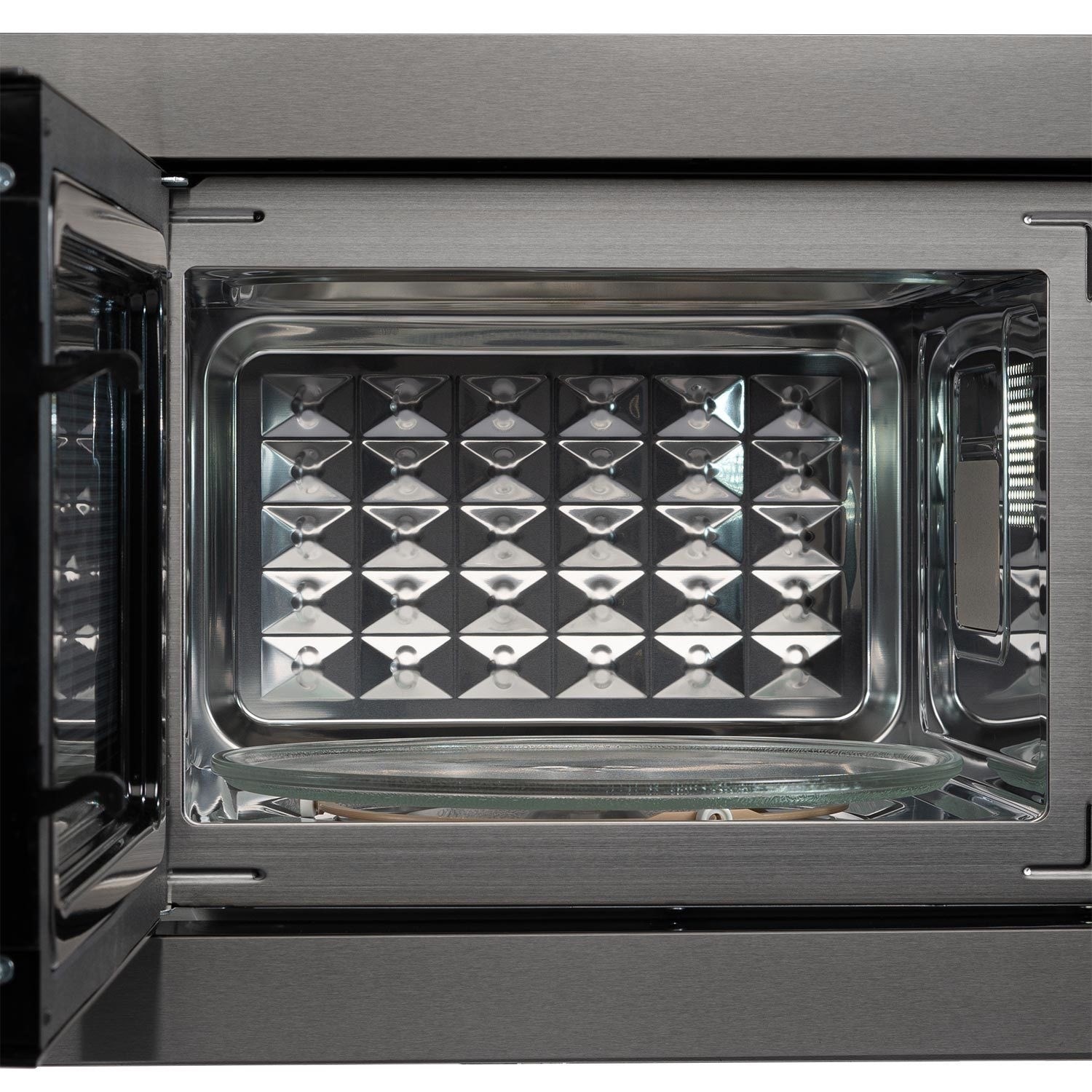 electriQ Built-In Microwave - Dark Inox eiQMOBISOLO25DI | Appliances Direct