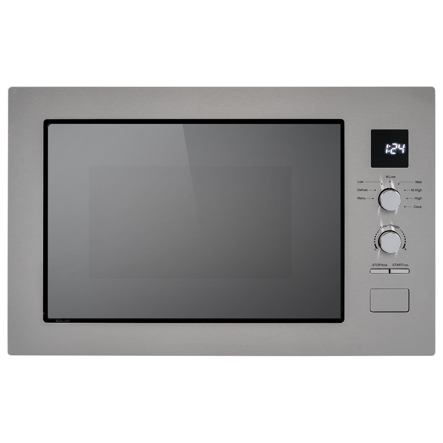 electriQ Built-In Microwave - Stainless Steel with Mirror Door ...