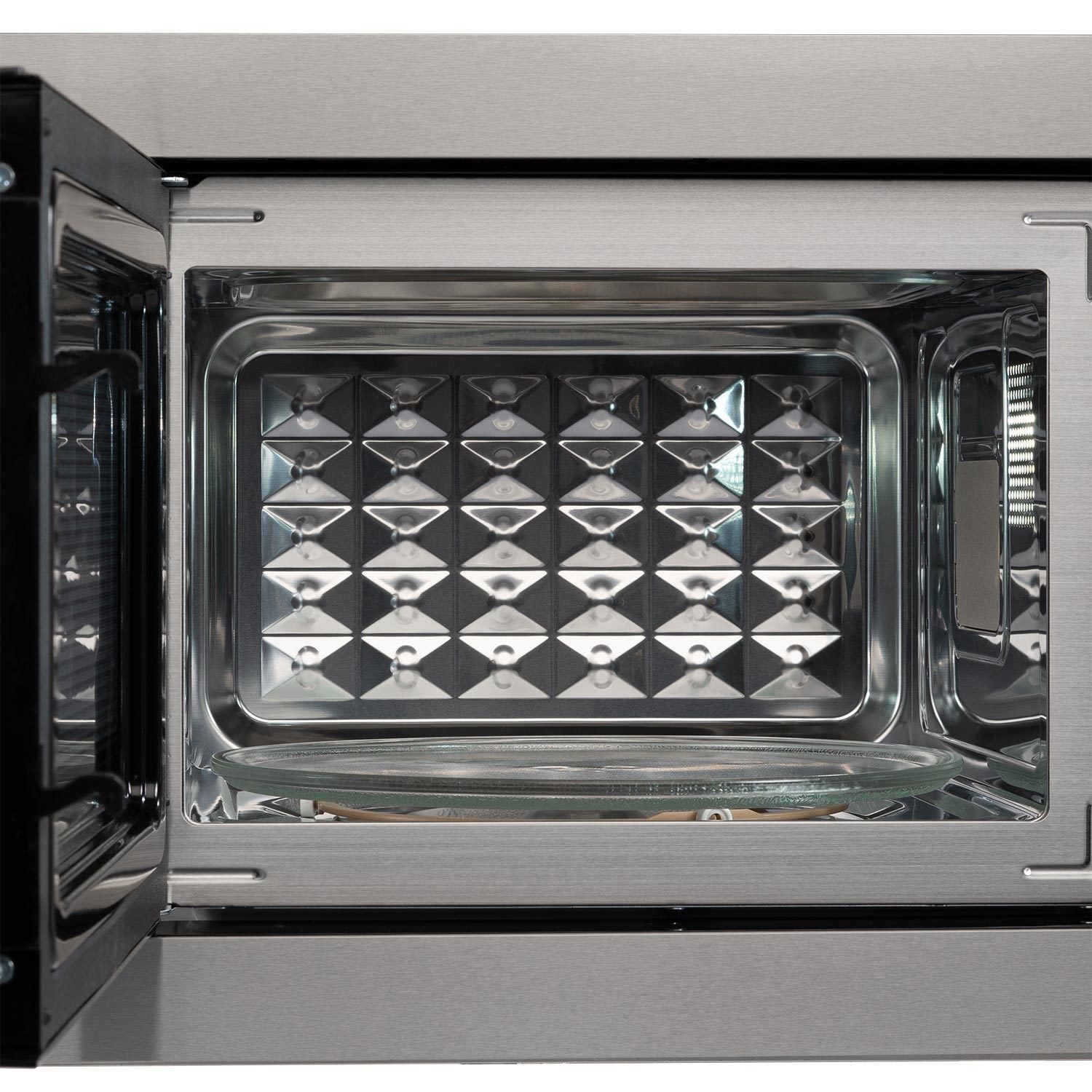 electriQ Built-In Microwave - Stainless Steel with Mirror Door ...