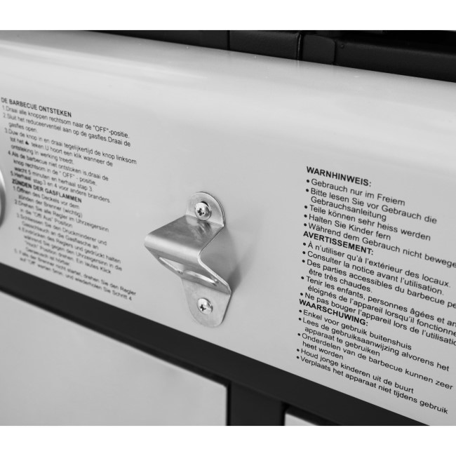 Boss Grill Premium Dual Fuel - 2 Burner Dual Fuel BBQ Grill with Side ...