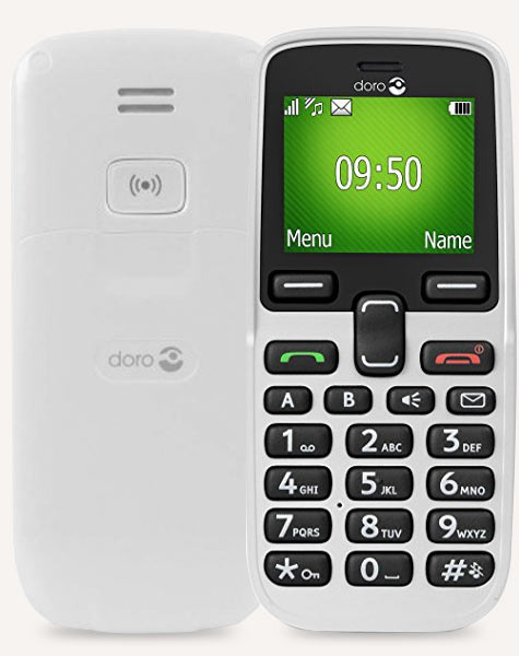 Doro 5030 White 1.7" 2G Unlocked & SIM Free 7112 | Appliances Direct