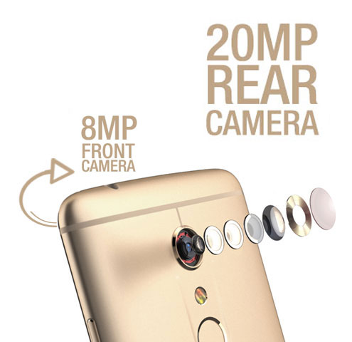 ZTE Axon 7 Gold 5.5 Inch 64GB 4G Dual SIM Unlocked & SIM Free ZTE-AXON7-A2017G | Appliances Direct